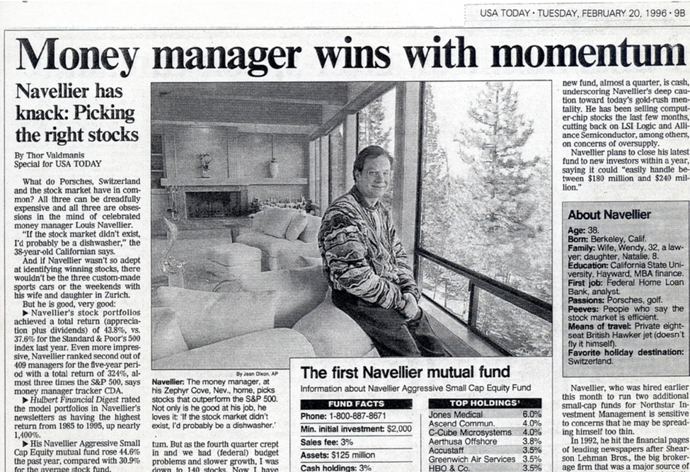 Louis Navellier’s Top Stock Selections Amplified - WallStreet Waves